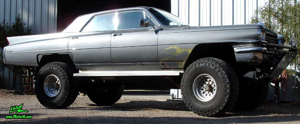 Lifted 4x4 Off Road 1963 Cadillac Sedan deVille Sideview | 63 Cadillac ...