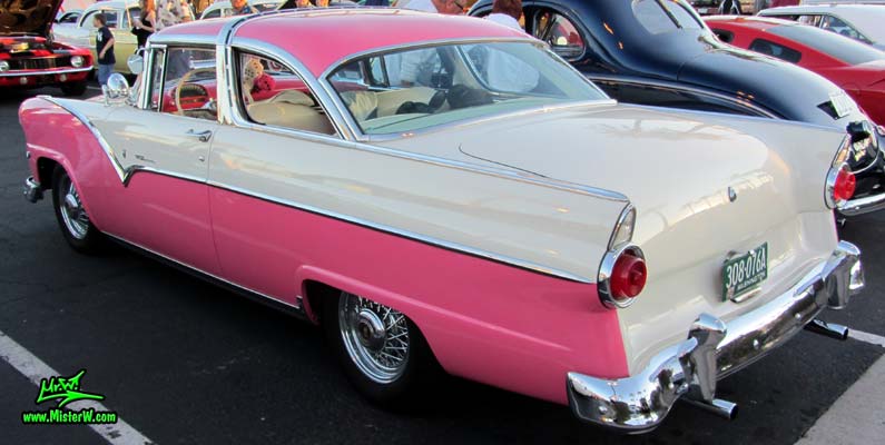Sideview of a 1955 Ford Crown Victoria Hardtop Coupe | 1955 Ford Crown ...