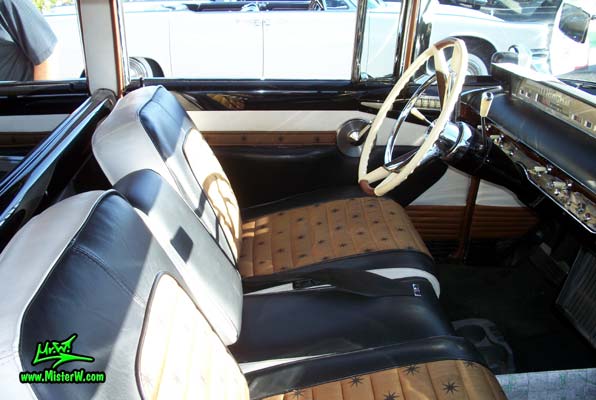 56 Lincoln Station Wagon Interior & Seats | Custom Built 1956 Lincoln ...